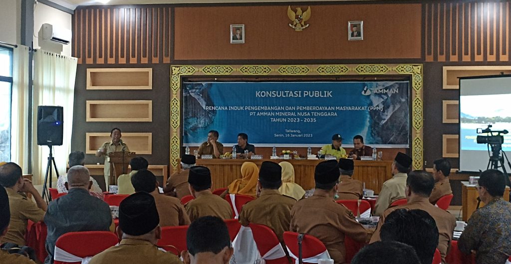 PT AMNT Gelar Sosialisasi dan Konsultasi Publik Rencana Induk PPM ...